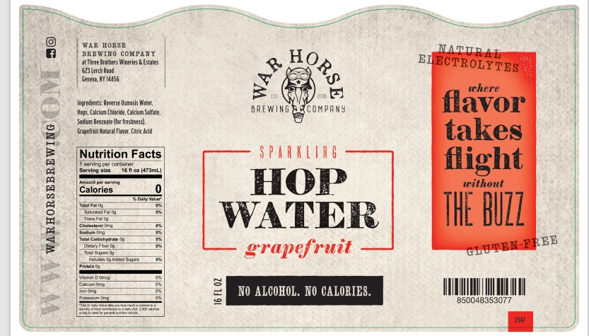 Hop Water – Three Brothers Wineries and Estates